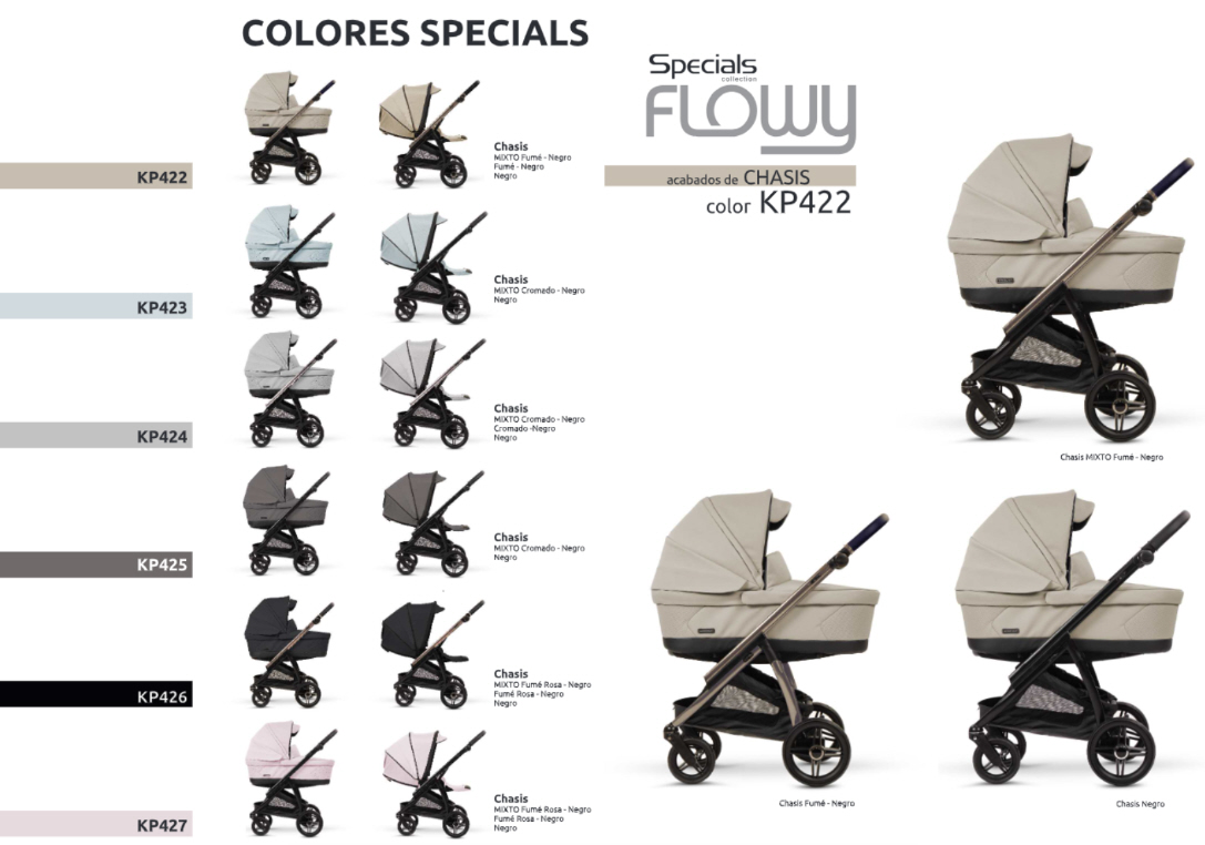 Bebecar Flowy Specials - Carritos bebé 2024 - Centrobebé